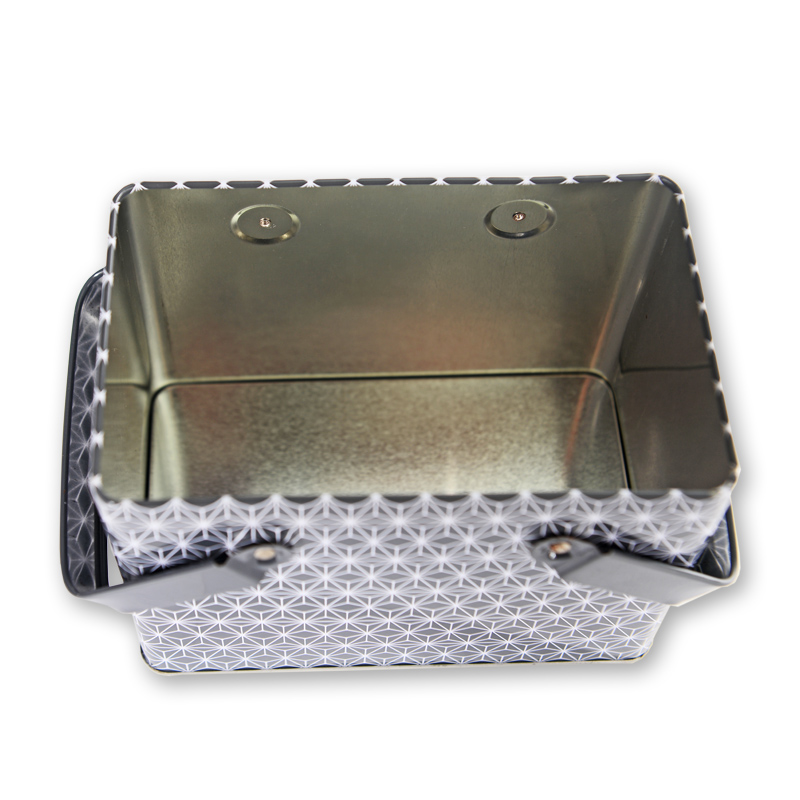 Rectangular Tin Box with Tin Handle,Rectangular Tin Box